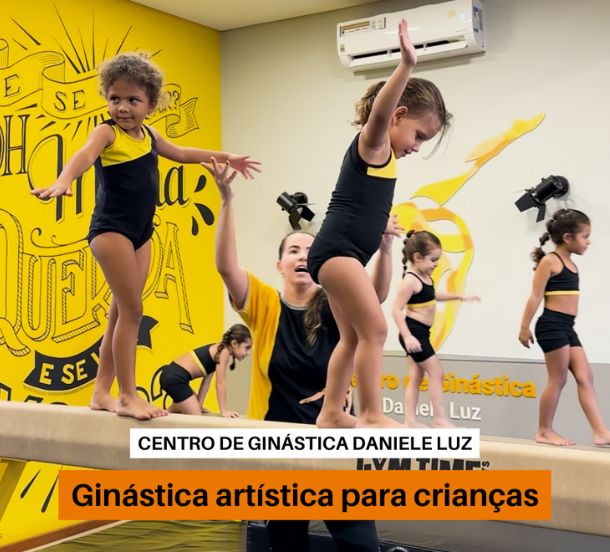 Centro de Ginástica Daniele Luz oferece aulas de ginástica artística ...